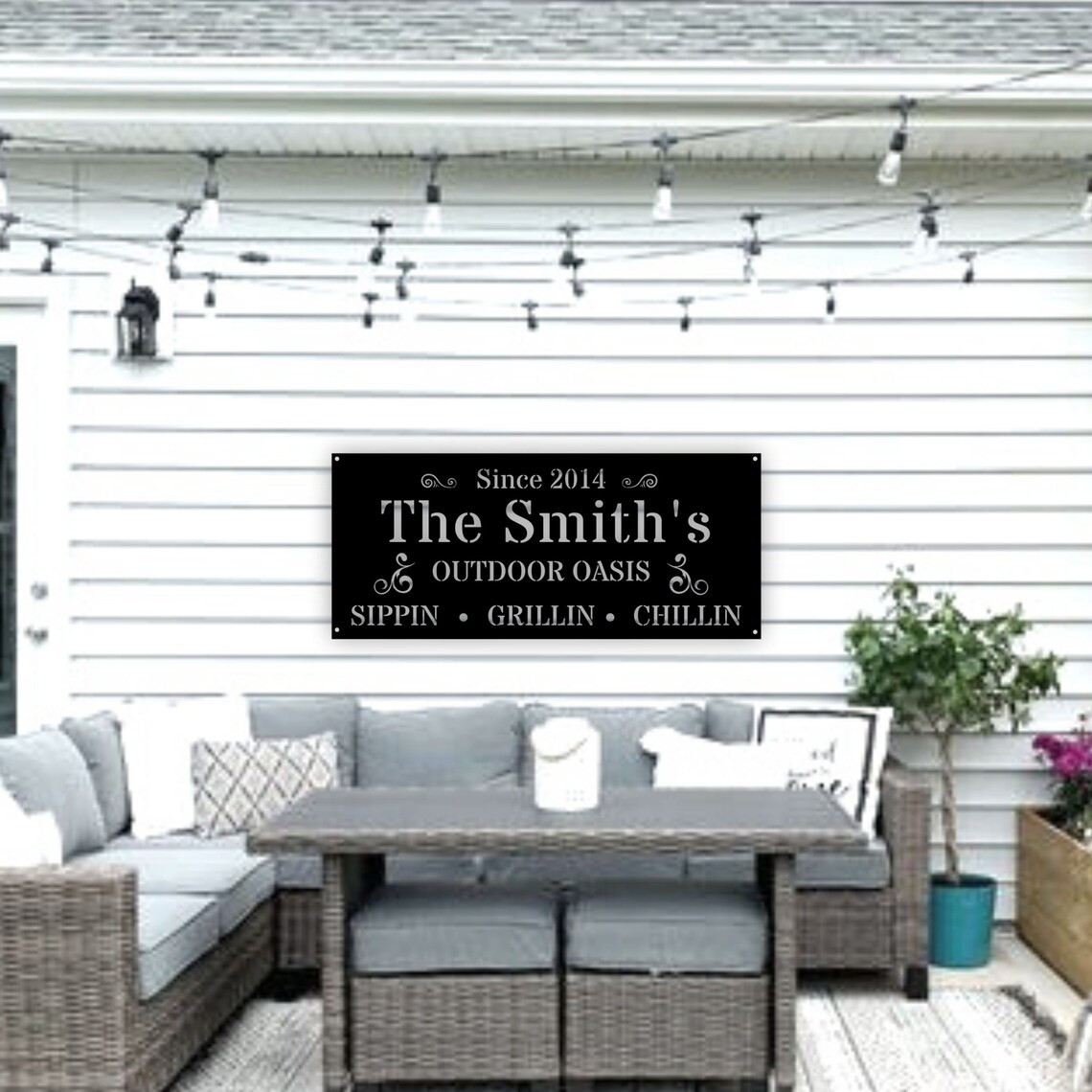 Metal Outdoor Oasis Sign-metal Swimming Pool Sign-metal - Etsy