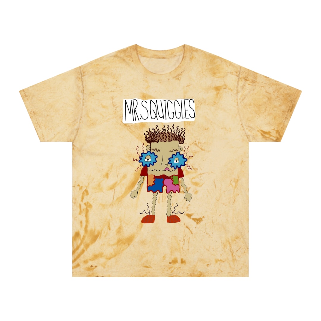 Mr. Squiggles Unisex Color Blast T-shirt - Etsy