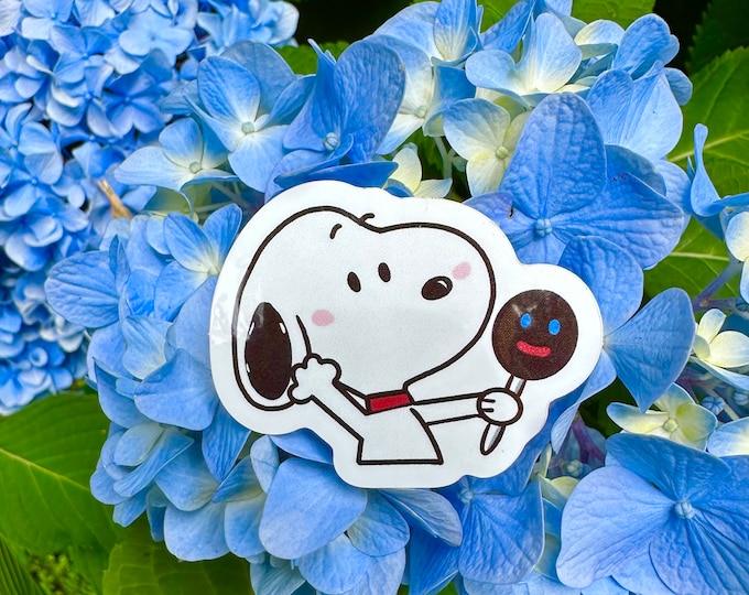 Snoopy Paleta Sticker - Etsy