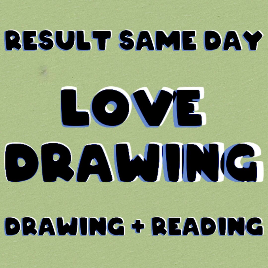 Future Love, Love Drawing, I Will Draw Your Soulmate, Same Day Delivery ...