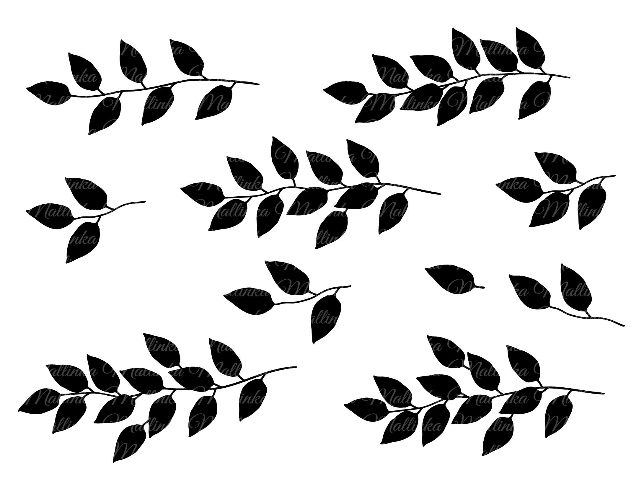Branches. Branches Svg. Svg. Tree branches silhouette. Leaf Svg ...