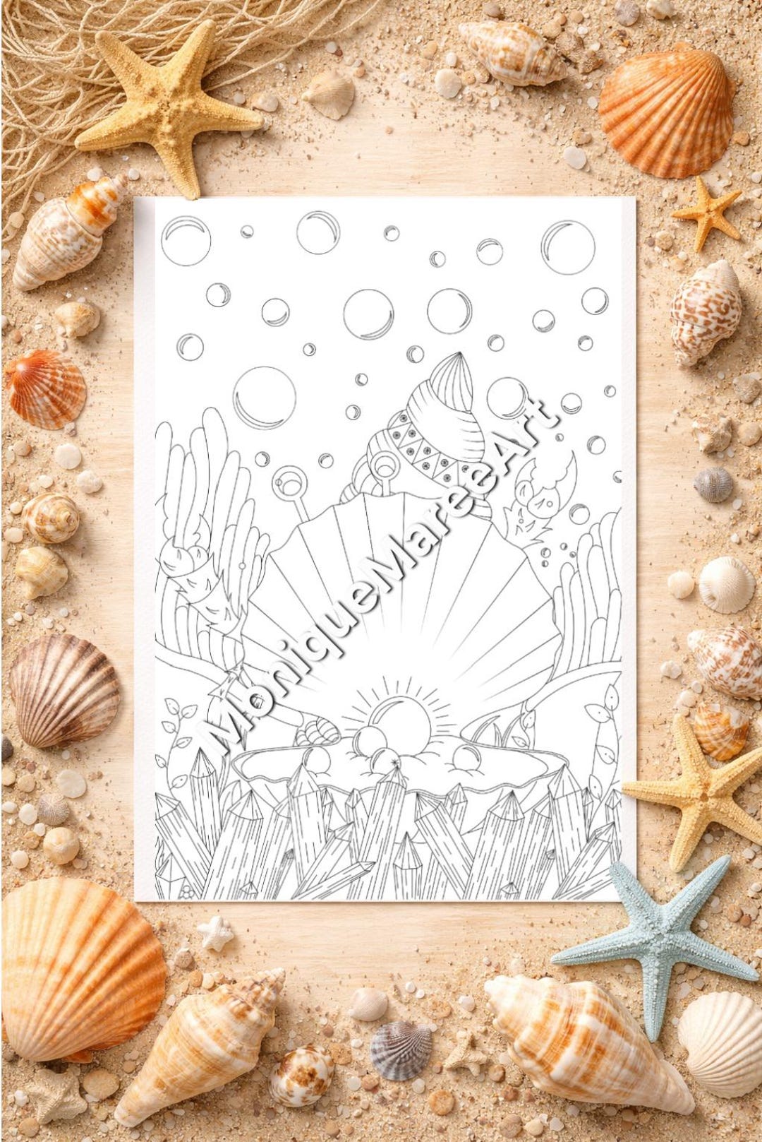 Bjorn the Crabs Treasure Hunt Colouring Page - Etsy