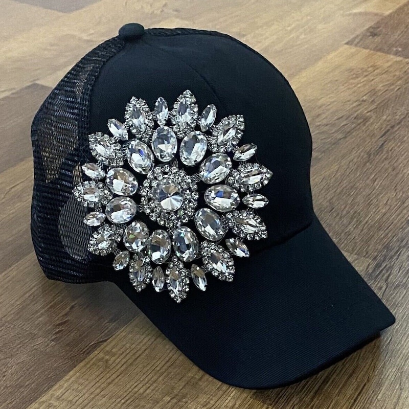 Womens Caps With Rhinestones - Etsy