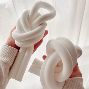 Extra Large Overhand Clay Knot Sculpture Home Decor - Etsy
