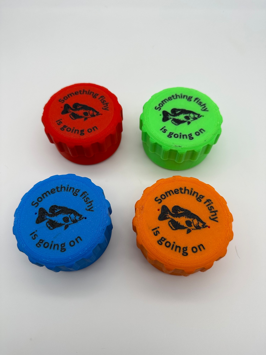 3D Printed Bait Puck: Fishing Jig Container - Etsy