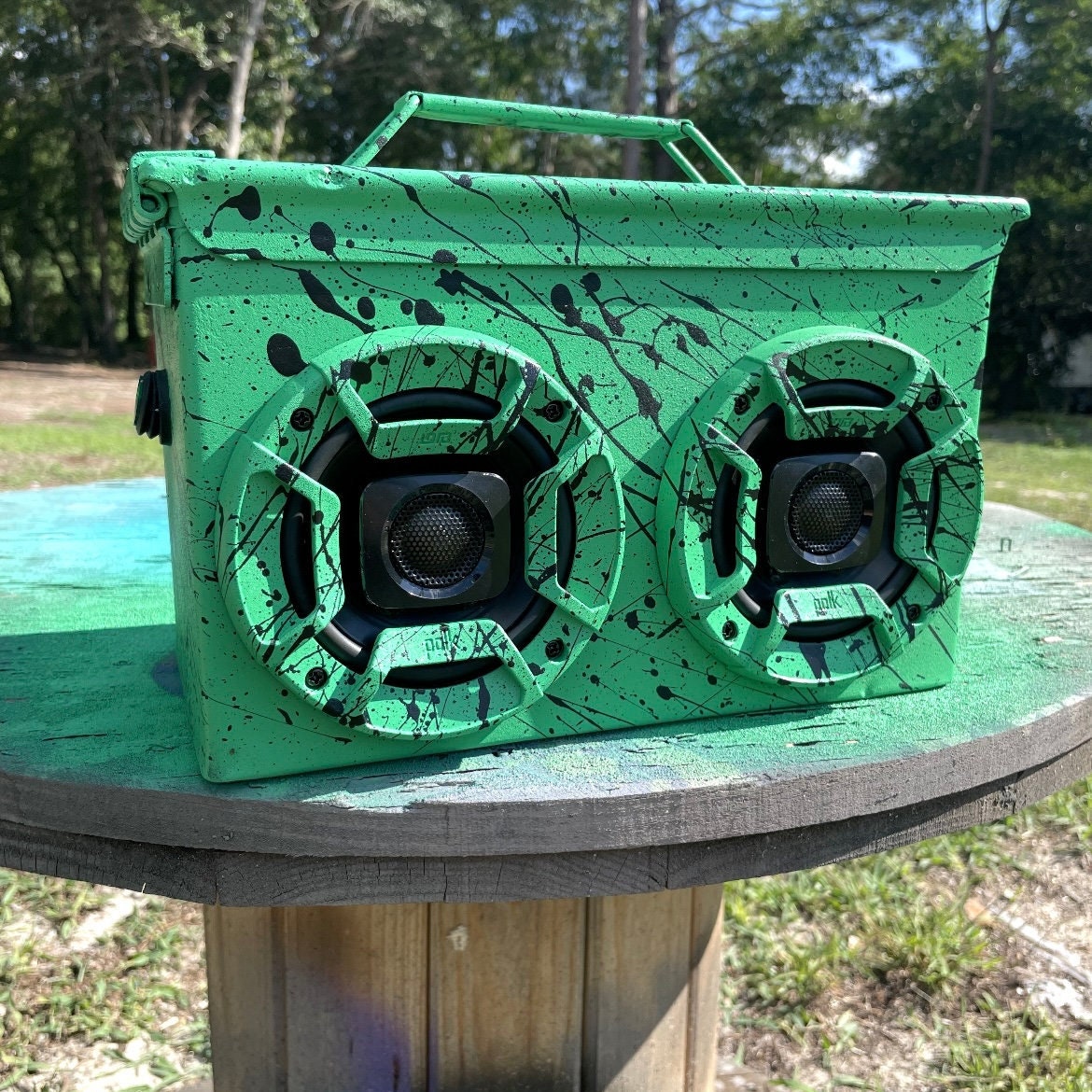 Splatter Paint "og" Ammo Can Speaker - Etsy