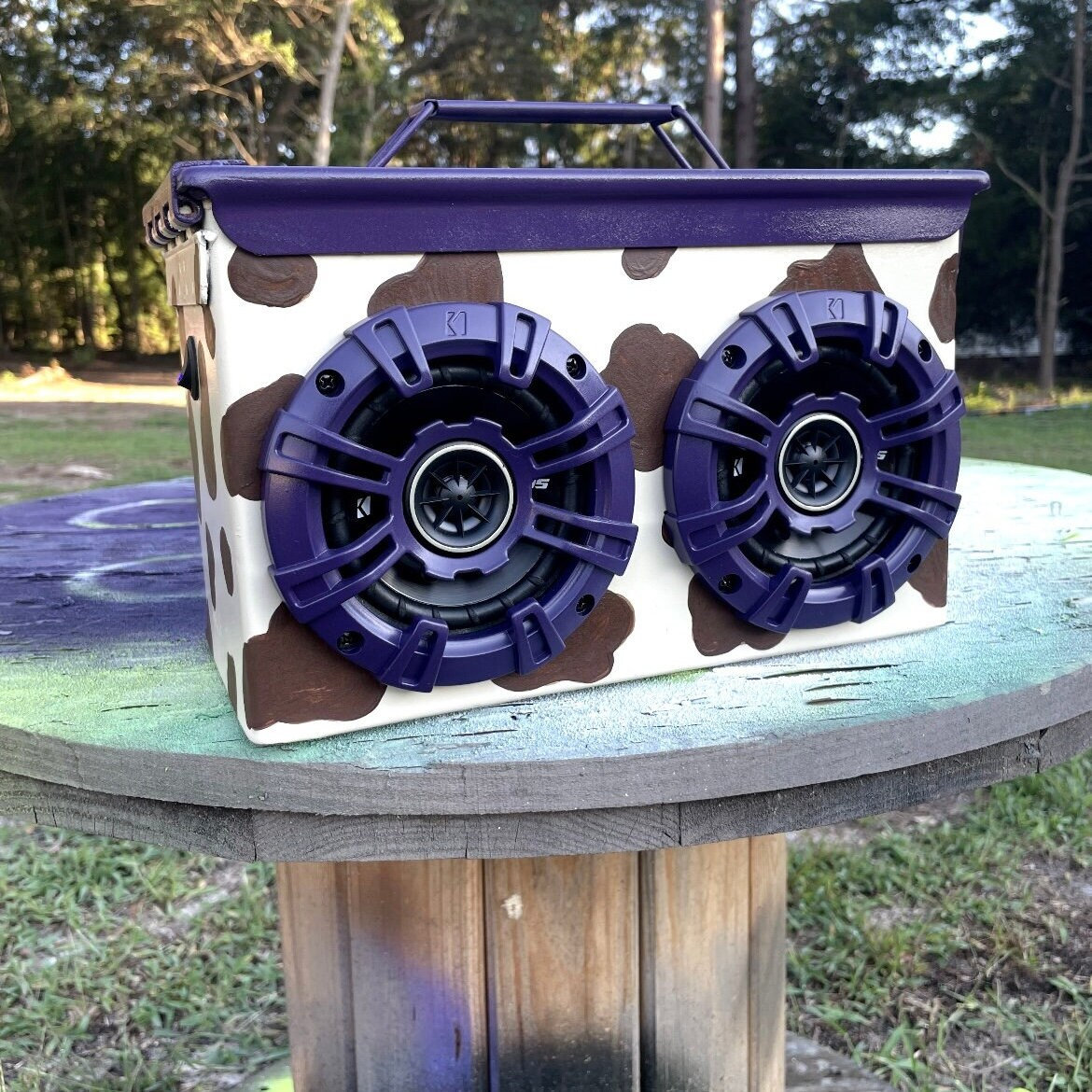 Cow Print "og" Ammo Can Speaker - Etsy