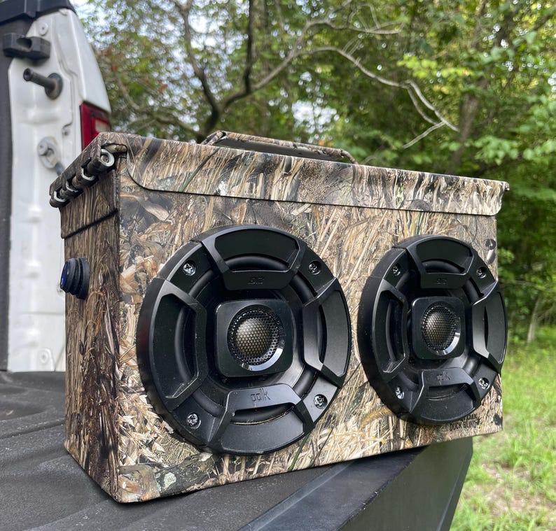 Mossy Oak Duck Blind "og" Ammo Can Speaker - Etsy