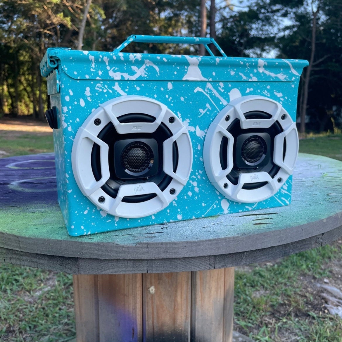 Splatter Paint "og" Ammo Can Speaker - Etsy