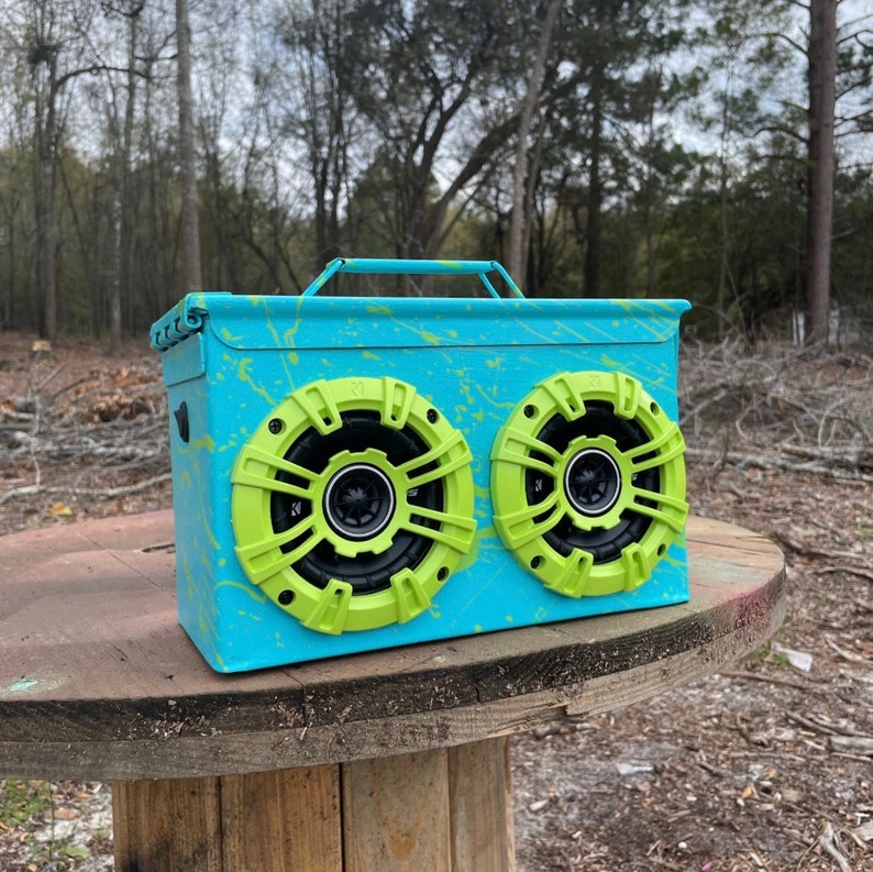 Splatter Paint "og" Ammo Can Speaker - Etsy