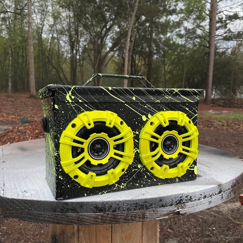Splatter Paint "og" Ammo Can Speaker - Etsy