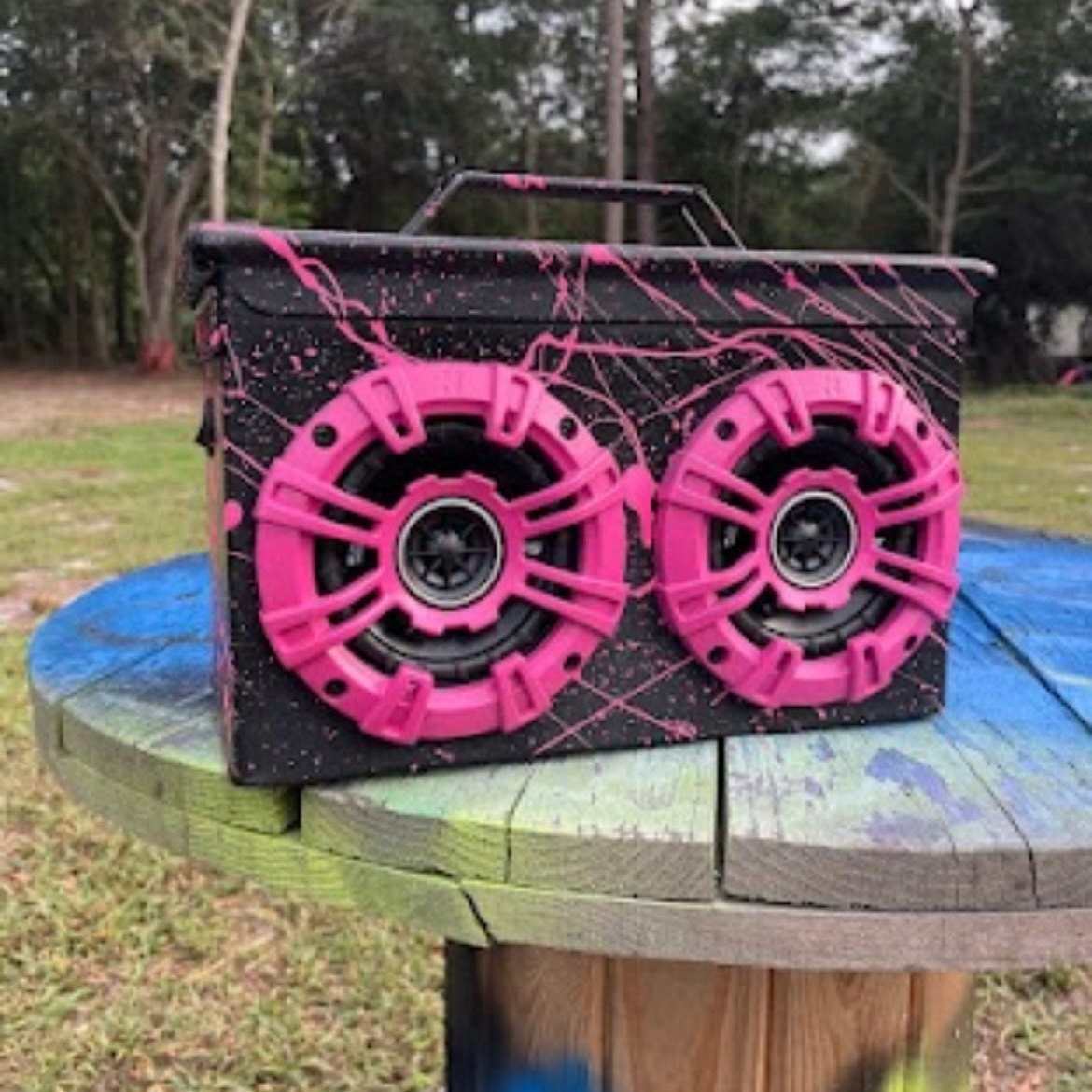 Splatter Paint "og" Ammo Can Speaker - Etsy