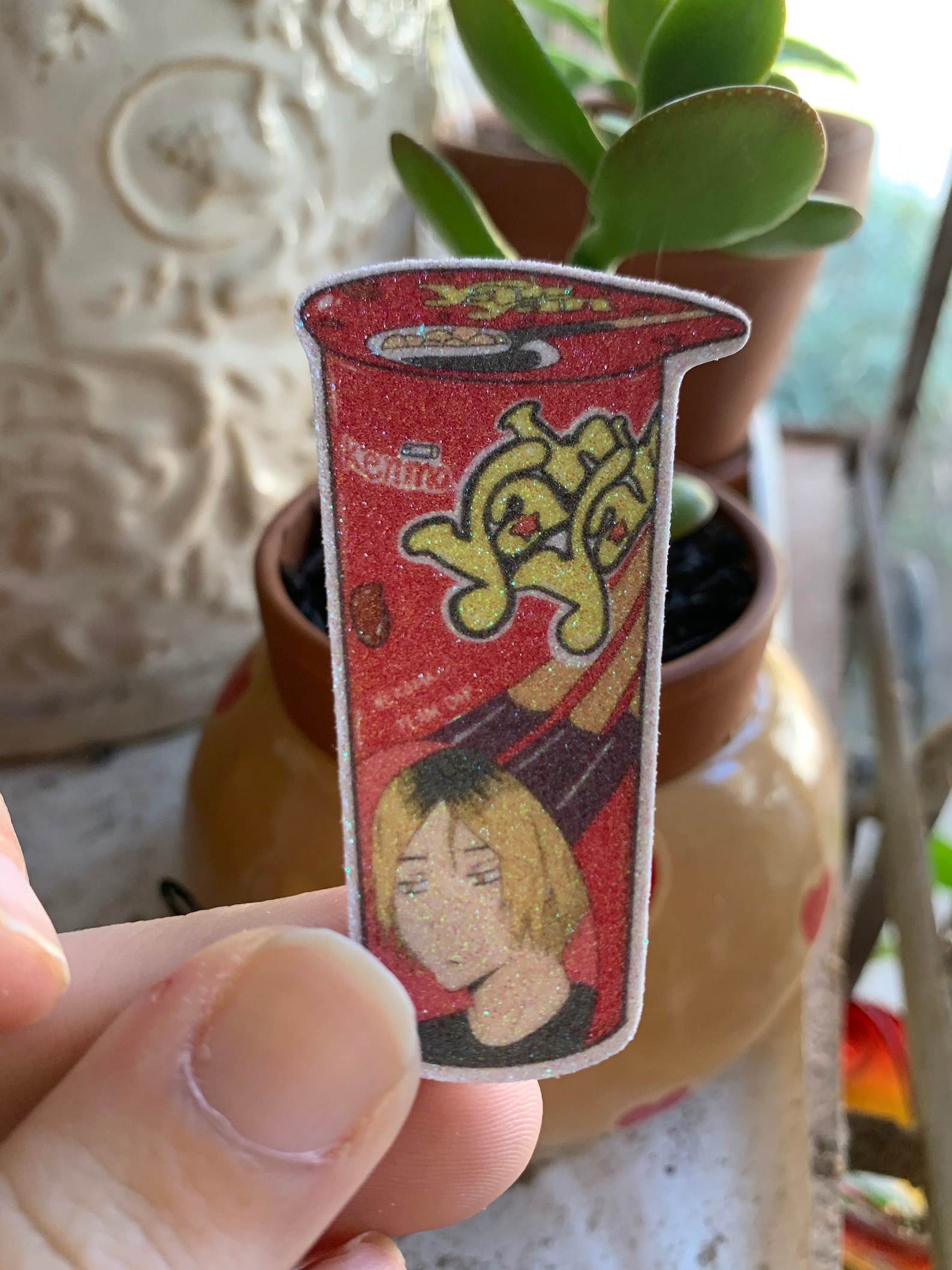 Volleyball Boy- Kenma Yah Yah Sticker - Etsy