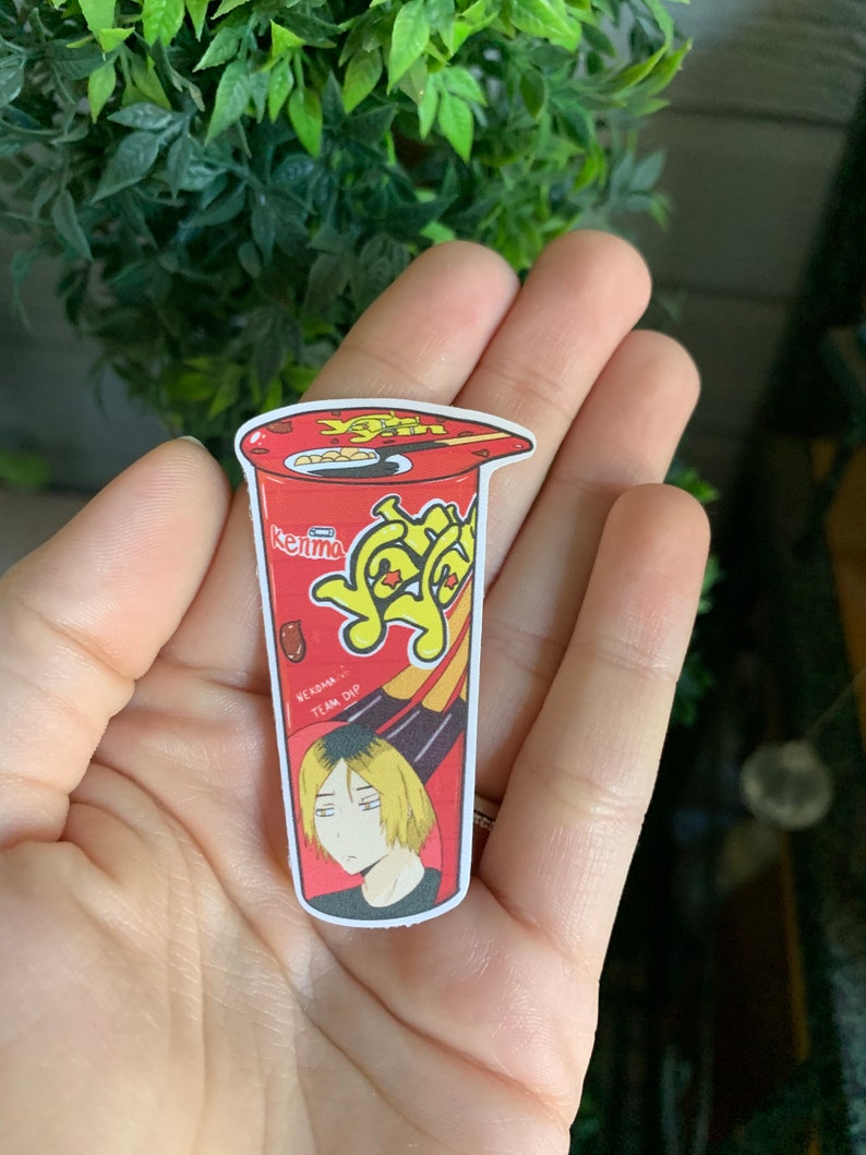 Volleyball Boy- Kenma Yah Yah Sticker - Etsy