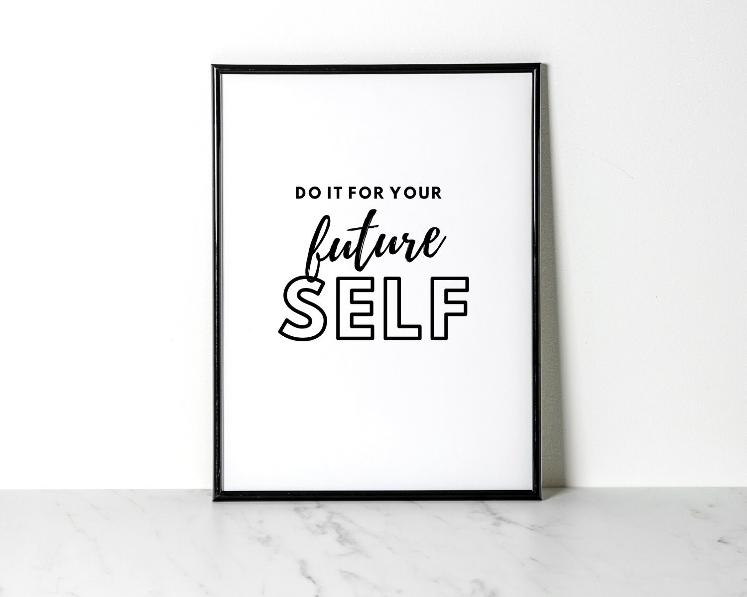 Motivational Wall Art Digital Download Bundle Set of 4, Downloadable ...