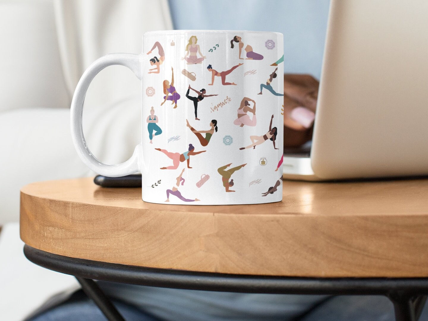 11oz Yoga Mug, Pilates Coffee Mugs, Pilates/yoga Teacher Gift, Diverse ...