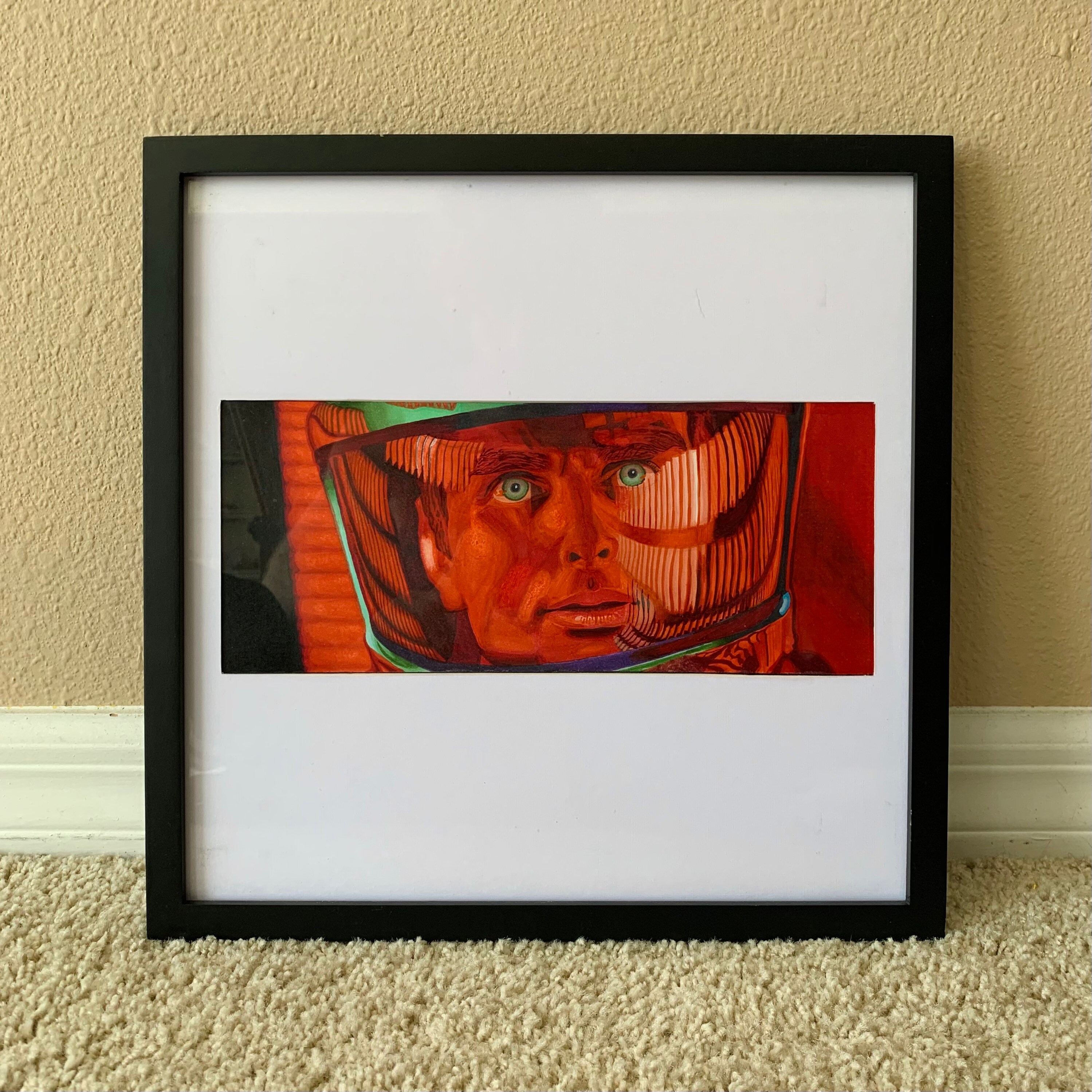 Dave: 2001 | Original Framed Drawing (fine Artwork, 2001 a Space ...