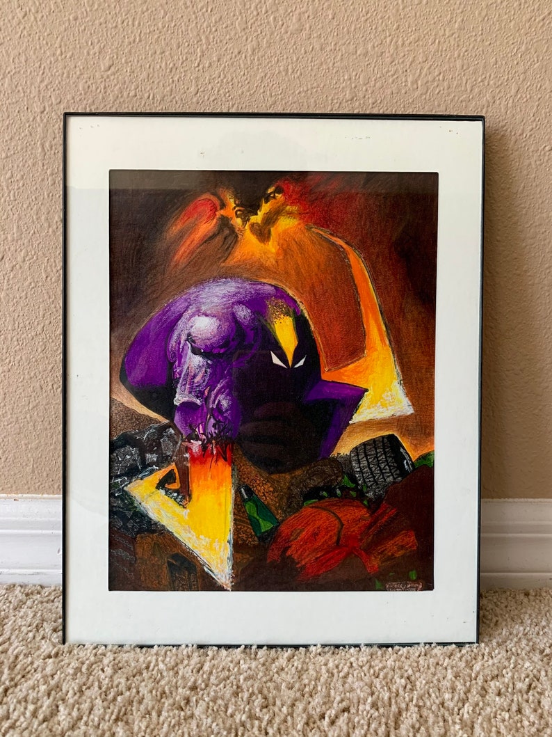 The Maxx 13 | Original Framed Drawing (comic Book Fan Artwork, Sam ...