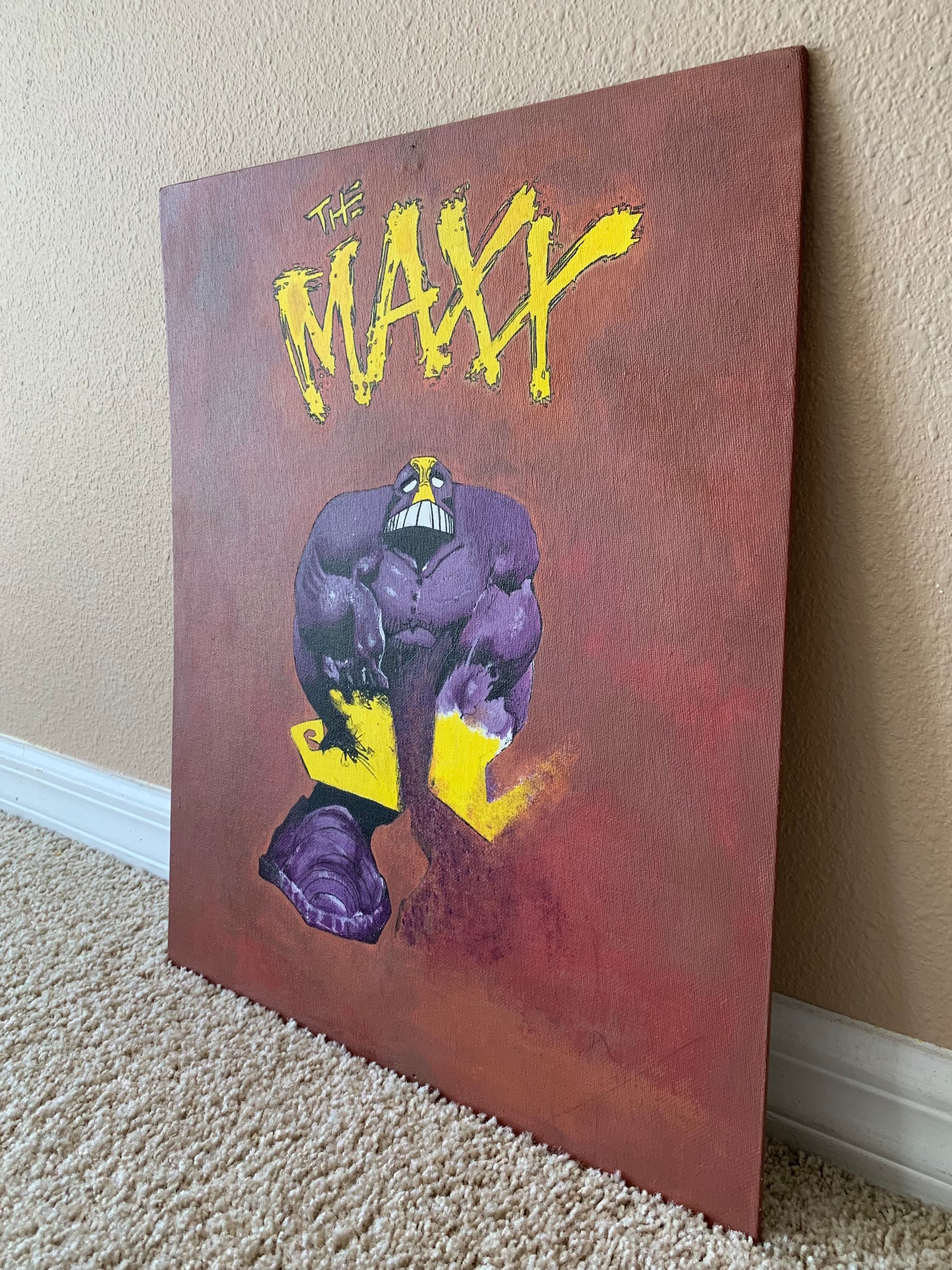 The Maxx 17 | Original 16x20 Painting (comic Book Fan Artwork, Sam ...