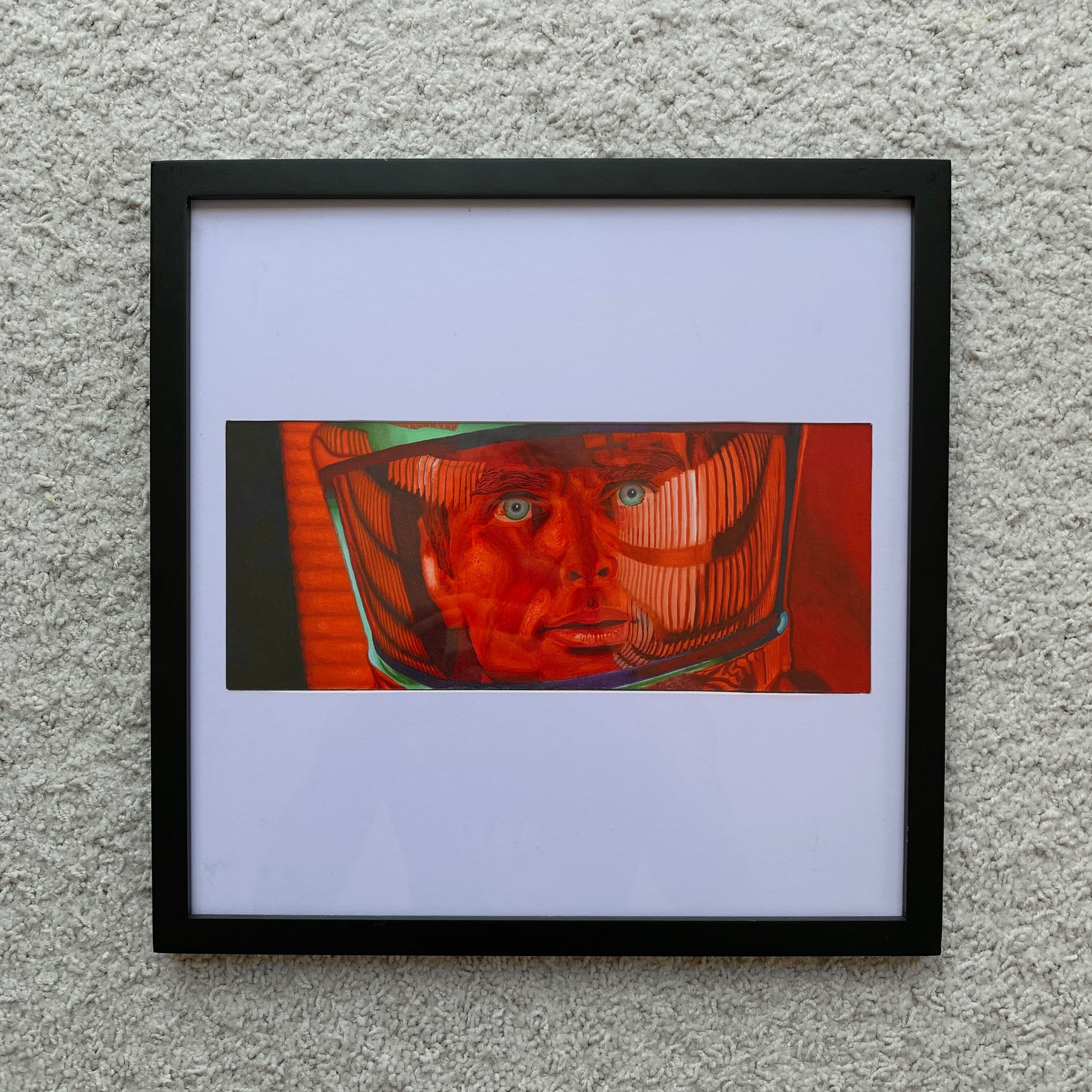 Dave: 2001 | Original Framed Drawing (fine Artwork, 2001 a Space ...