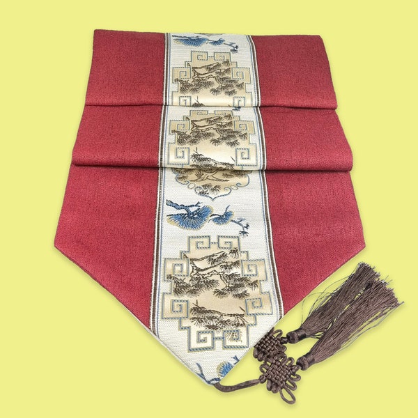 Asian Table Runner - Etsy