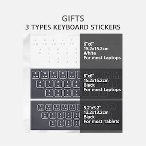 34 Keys Basic Korean Keycaps, Alphabets Only, PBT, Hangul Keycap Set ...