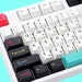 Retro Bluetooth Korean Keyboard & Mouse Set, Pink and Gray Color ...