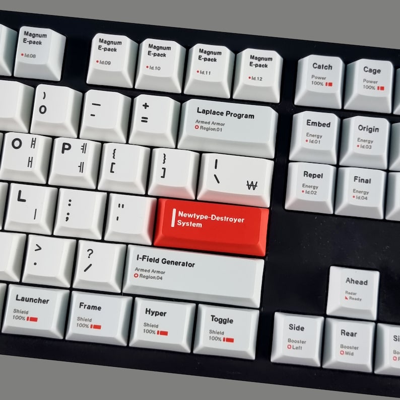 161 Keys Programmer Korean Keycap Set, PBT, Hangul Keycaps Kor/eng ...