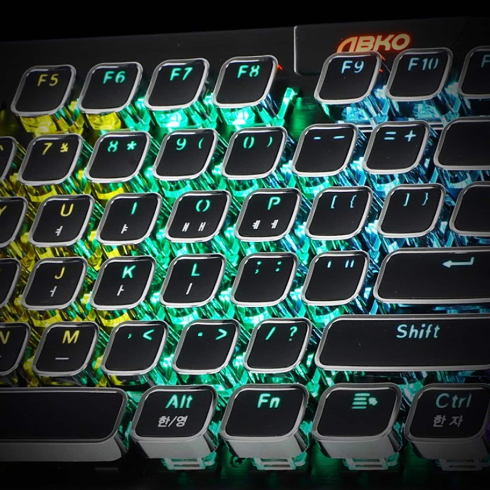Silver Luxe Mechanical Korean Keyboard USB Type – Custom Switch ...