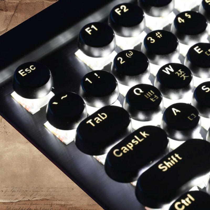 Typewriter Keycaps - Etsy