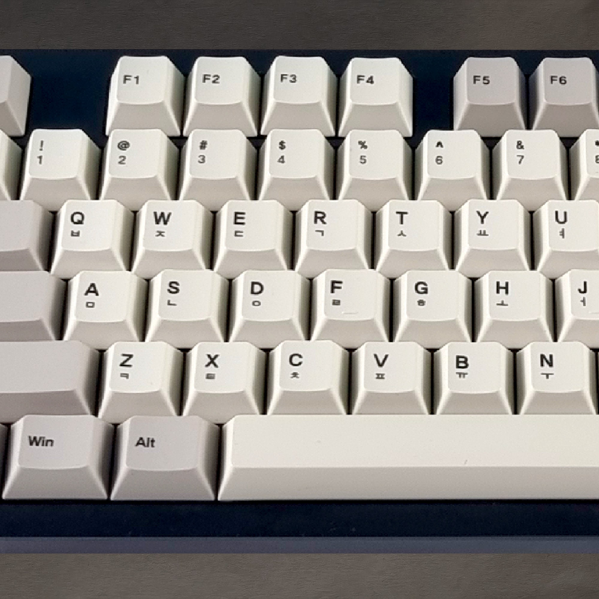 108 Keys Classic Brown Korean Keycap Set, PBT, Cherry, Hangul Keycaps ...