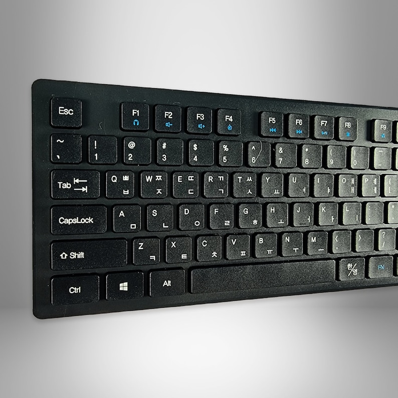 Korean Keyboard USB Isolation Basic KOR/ENG Membrane - Etsy