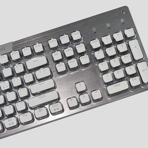 Silver Luxe Mechanical Korean Keyboard USB Type – Custom Switch ...
