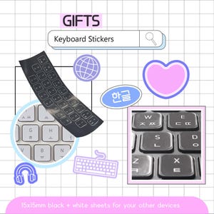 139 Keys Moon Rabbit Korean Keycap Set, PBT, Cherry, Hangul Keycaps Kor ...