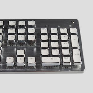 Silver Luxe Mechanical Korean Keyboard USB Type – Custom Switch ...