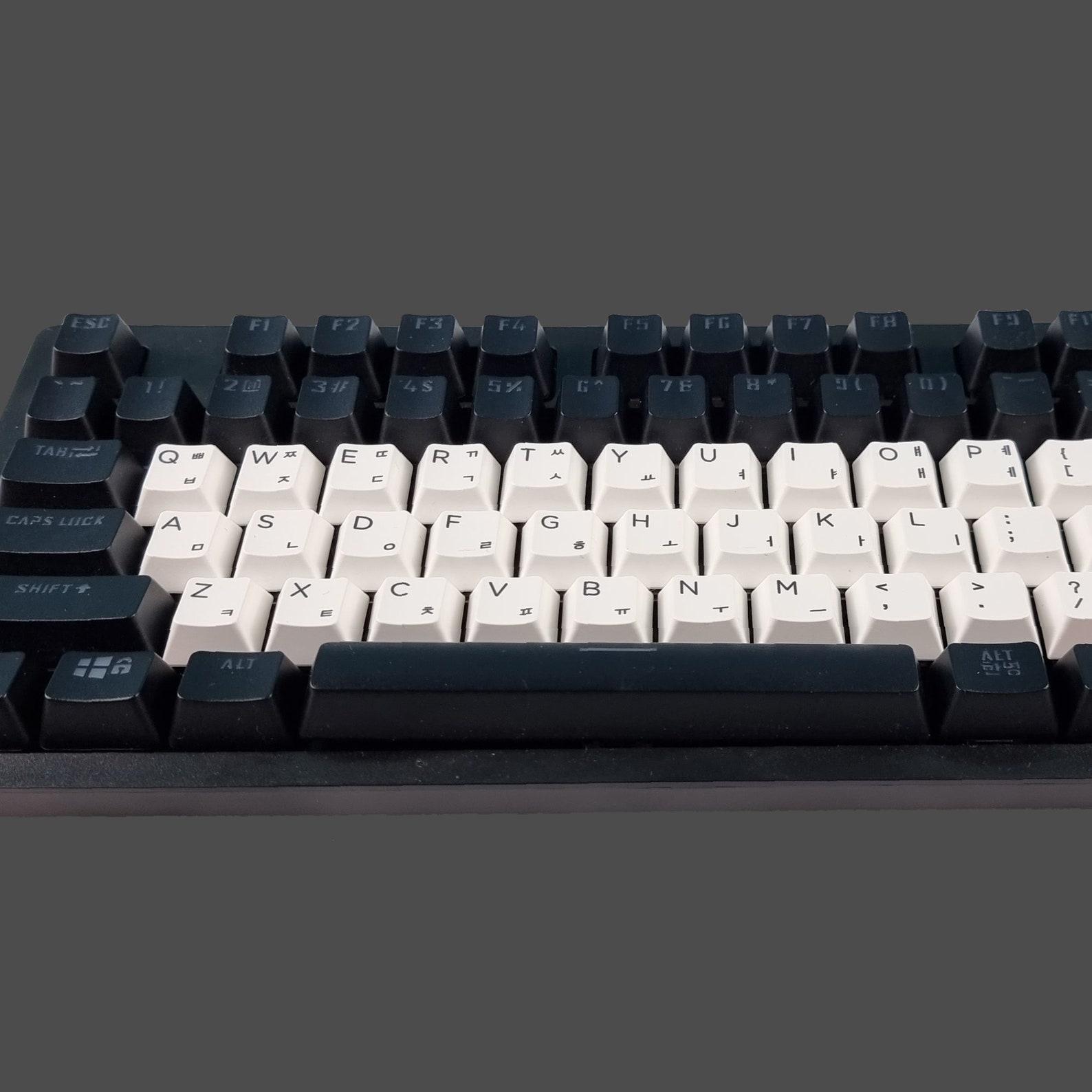 34 Keys Basic Korean Keycaps, Alphabets Only, PBT, Hangul Keycap Set ...