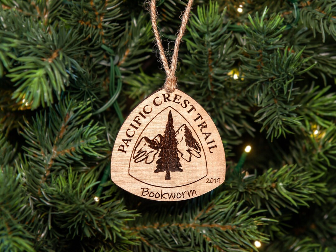 PCT Thru Hiker Ornament, Pacific Crest Trail, Christmas Gifts for ...