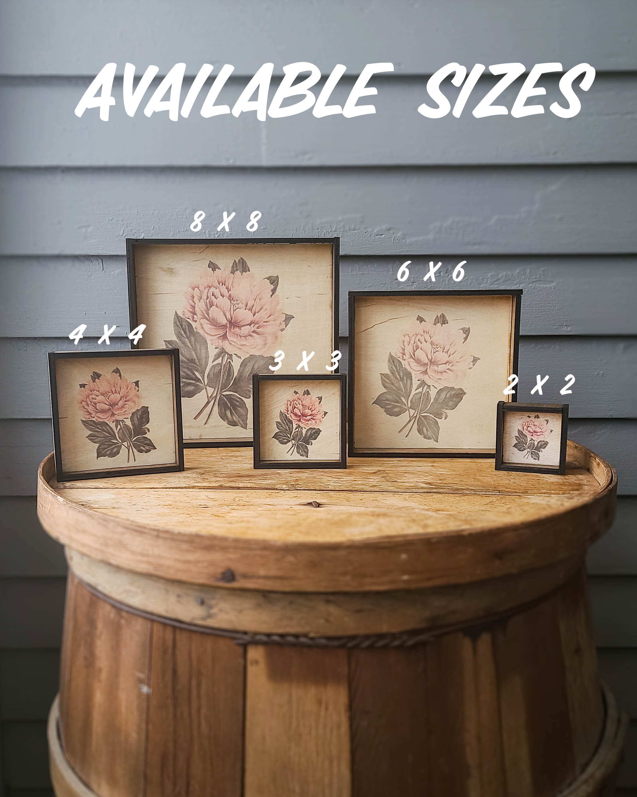 Vintage Fern Sign Mini Wood Signs Fern Art Plant Gifts | Etsy