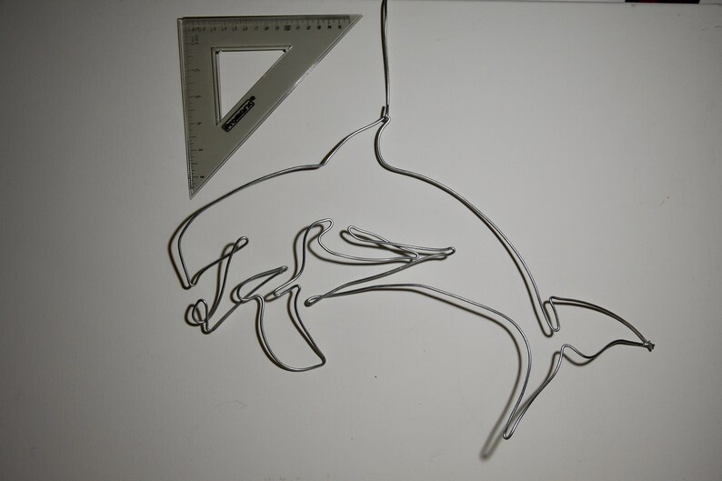 Dolphin Wire Sculpture - Etsy