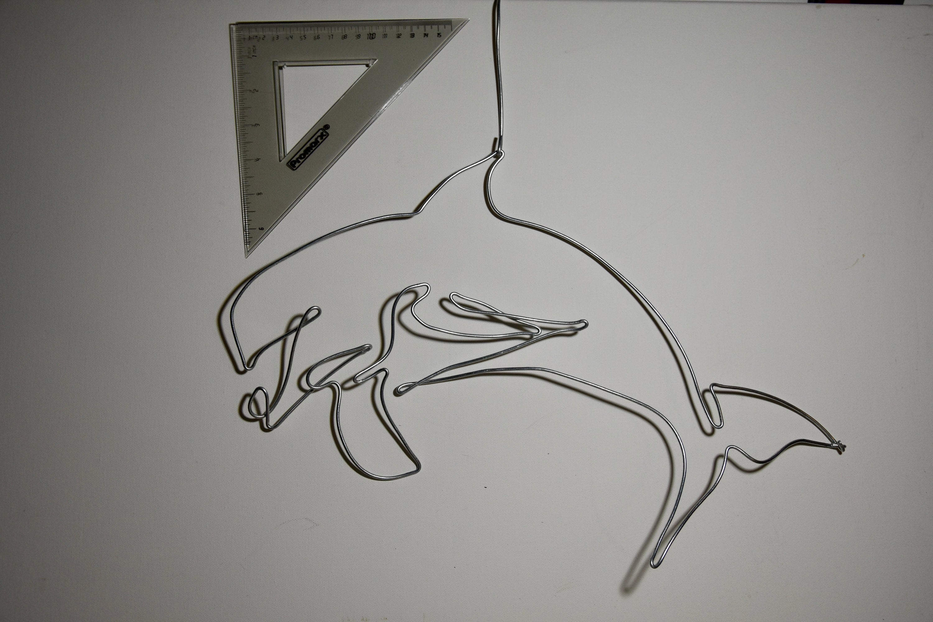 Dolphin Wire Sculpture - Etsy