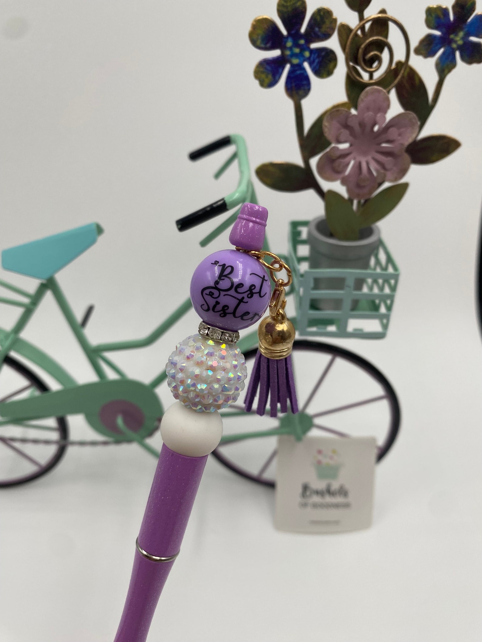 Friendship Besties Best Friend Pens BFFS Cute Chunky Bead Pens Custom ...