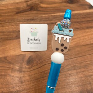 Custom Beaded Ink Pens Cute Silicone Pens Ballpoint Pens Gift Ideas ...