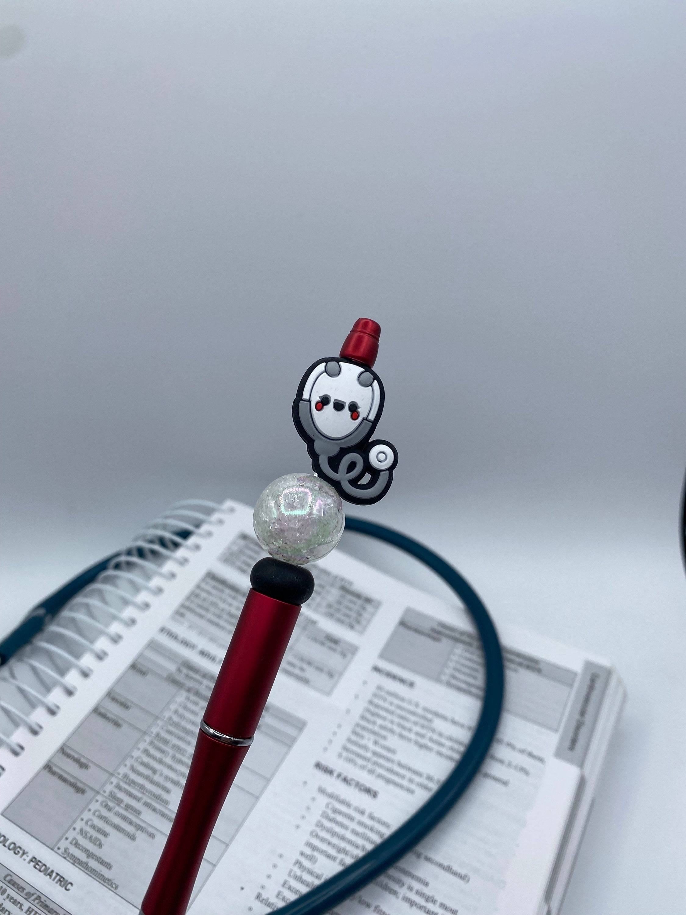 NURSE Beaded Pen Cute Medical Pens Nurse Appreciation Pens Silicone ...