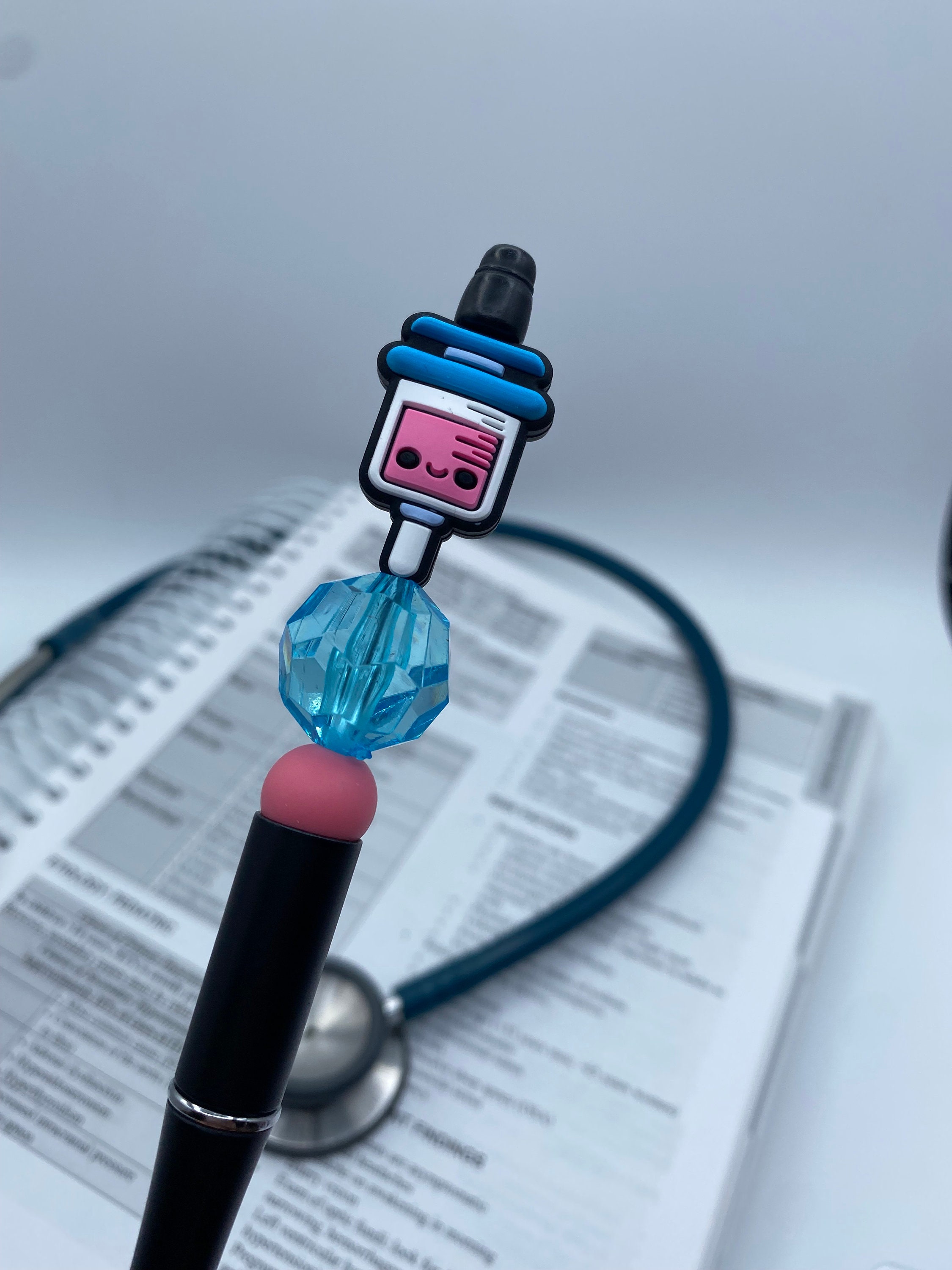 NURSE Beaded Pen Cute Medical Pens Nurse Appreciation Pens Silicone ...