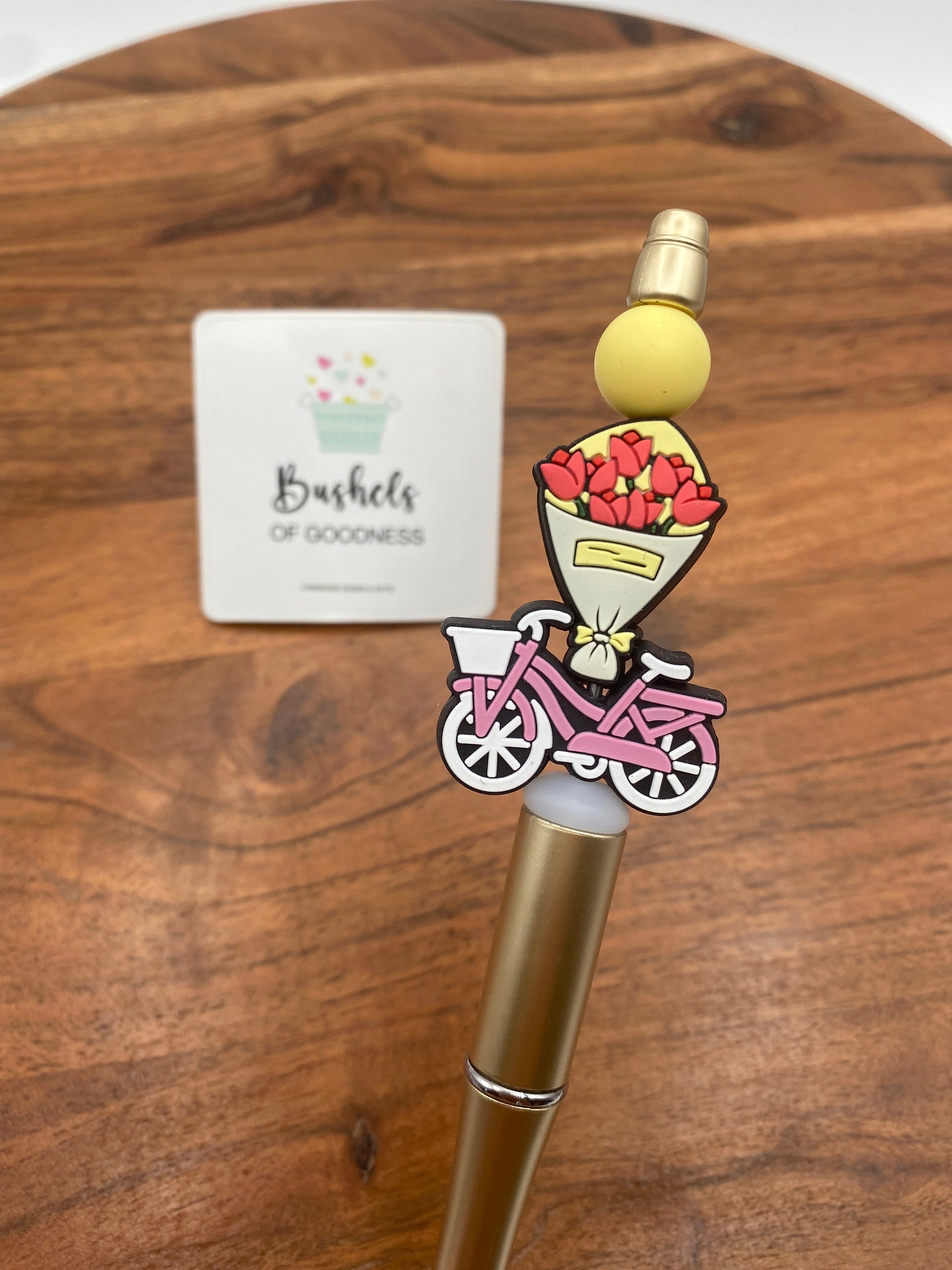 Custom Beaded Ink Pens Cute Silicone Pens Ballpoint Pens Gift Ideas ...