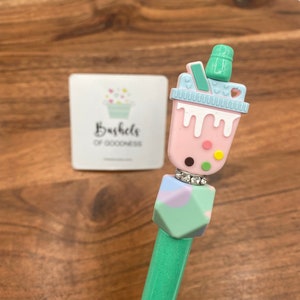 Custom Beaded Ink Pens Cute Silicone Pens Ballpoint Pens Gift Ideas ...