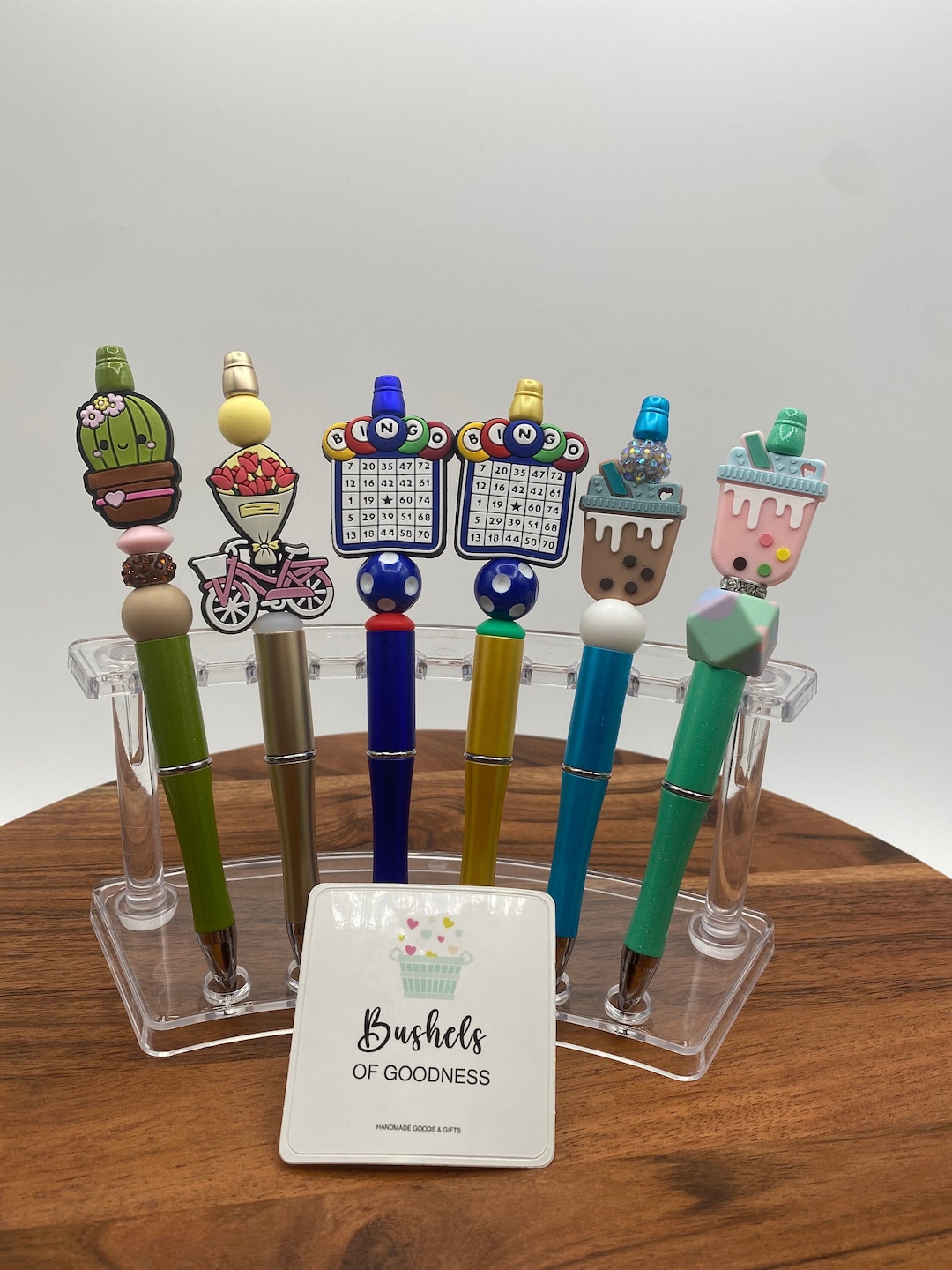 Custom Beaded Ink Pens Cute Silicone Pens Ballpoint Pens Gift Ideas ...