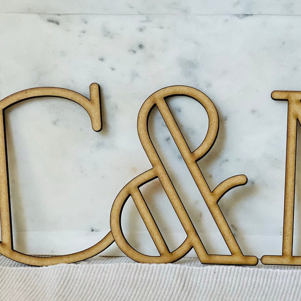 Laser Cut Lettering - Etsy