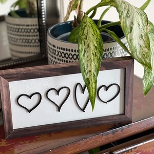 3D Handwritten Heart Sign, Custom Made , Family Keepsake, Drawing, Sign ...