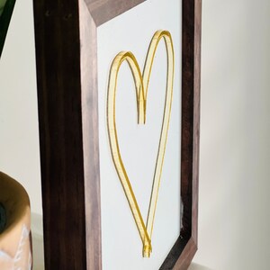 3D Handwritten Heart Sign, Custom Made , Family Keepsake, Drawing, Sign ...